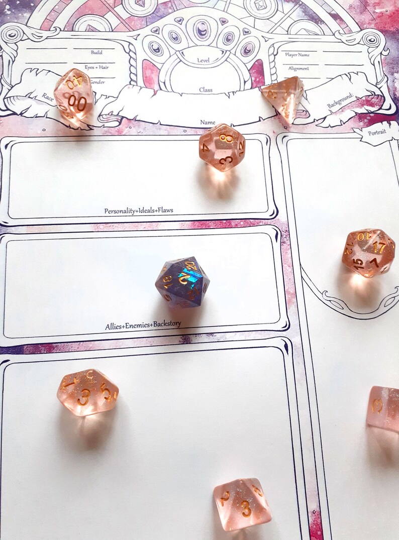 Form-fillable Spellbound Character Sheets - Etsy Canada