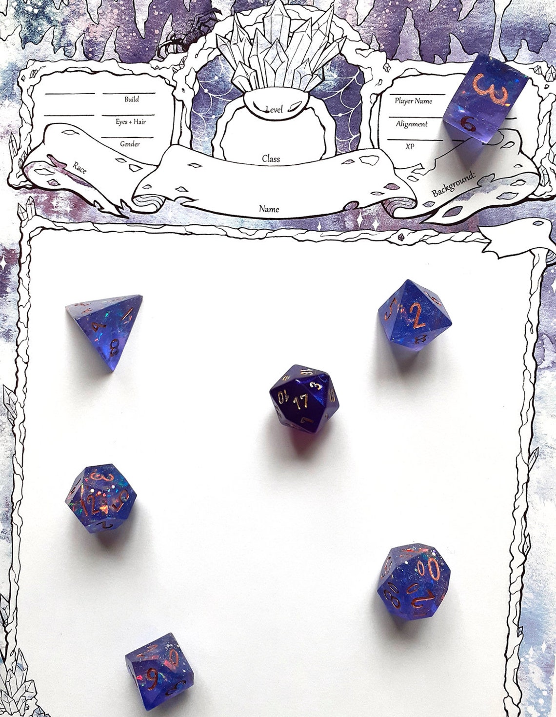 Underdark Character Sheets D&D 5e | Etsy Canada