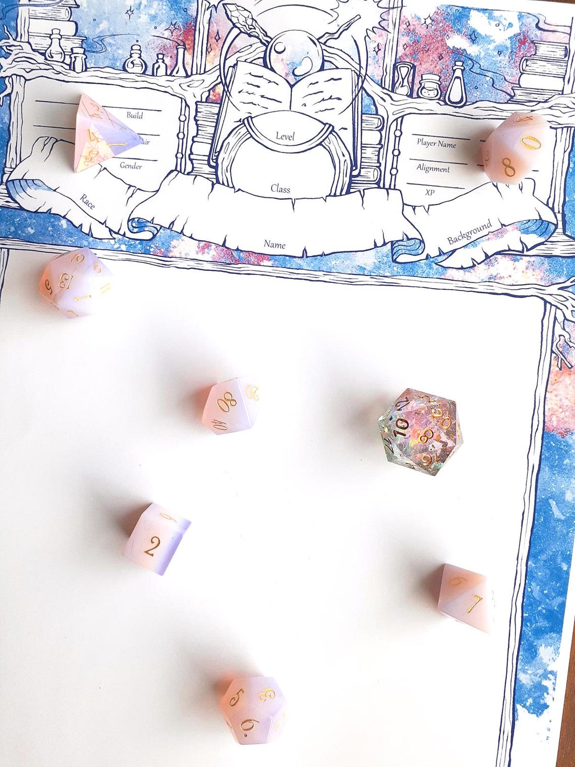 Form-fillable Loremaster Character Sheets - Etsy