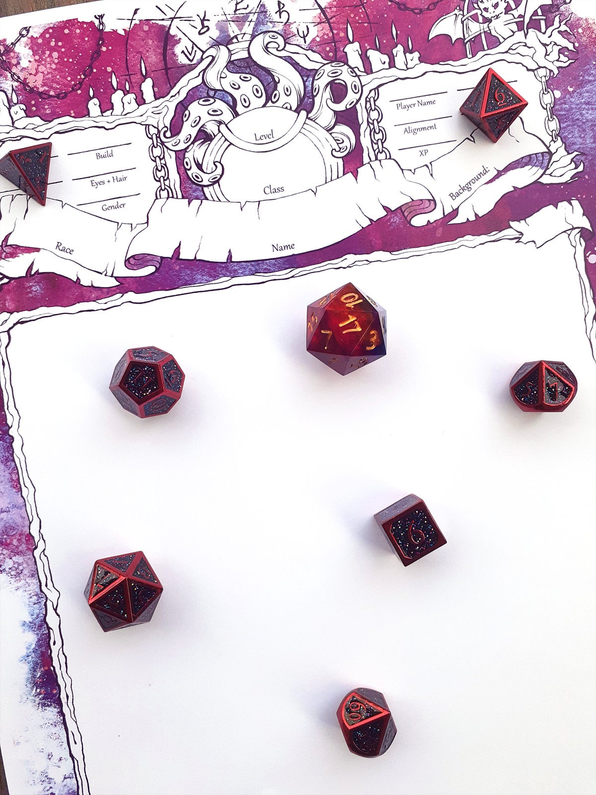 Otherworldly Character Sheets D&D 5e | Etsy