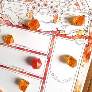 Spellfire Character Sheets - D&D 5e - Etsy