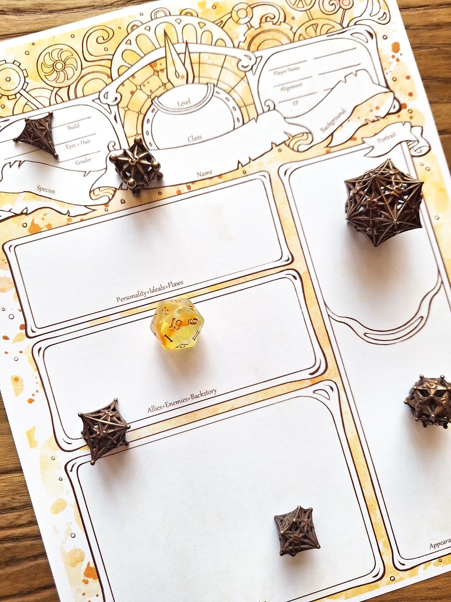Clockwork Character Sheets - D&D 5e - Etsy