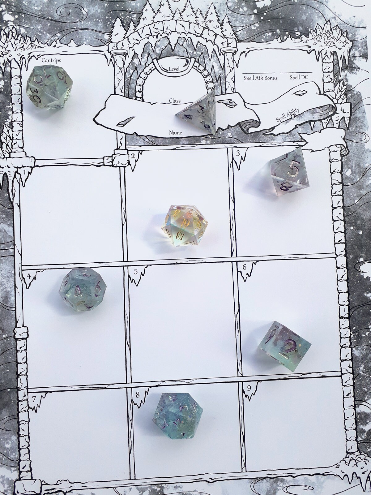 Icestorm Character Sheets D&D 5e | Etsy Canada