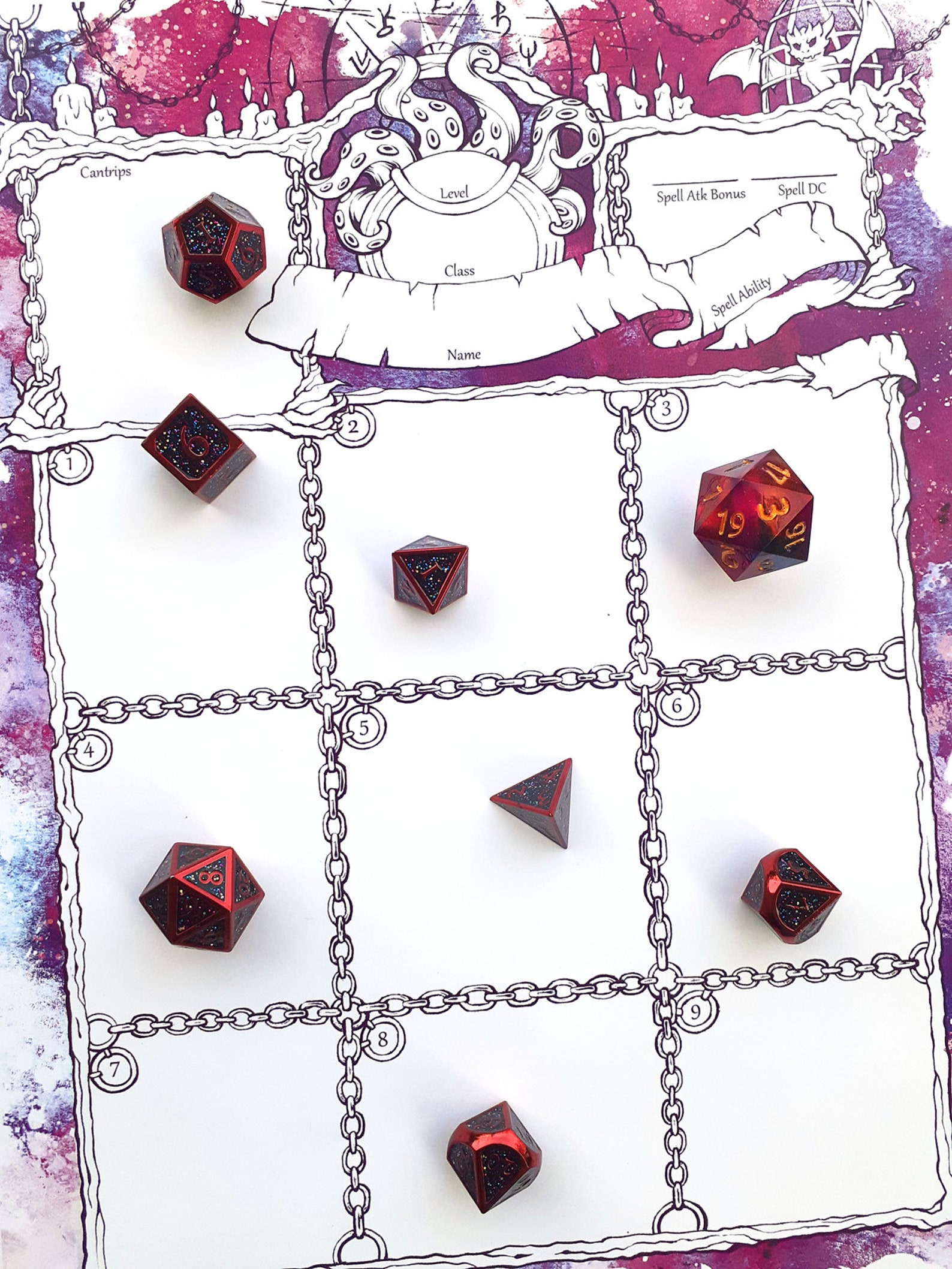 Otherworldly Character Sheets D&D 5e | Etsy