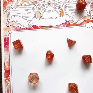 Spellfire Character Sheets - D&D 5e - Etsy