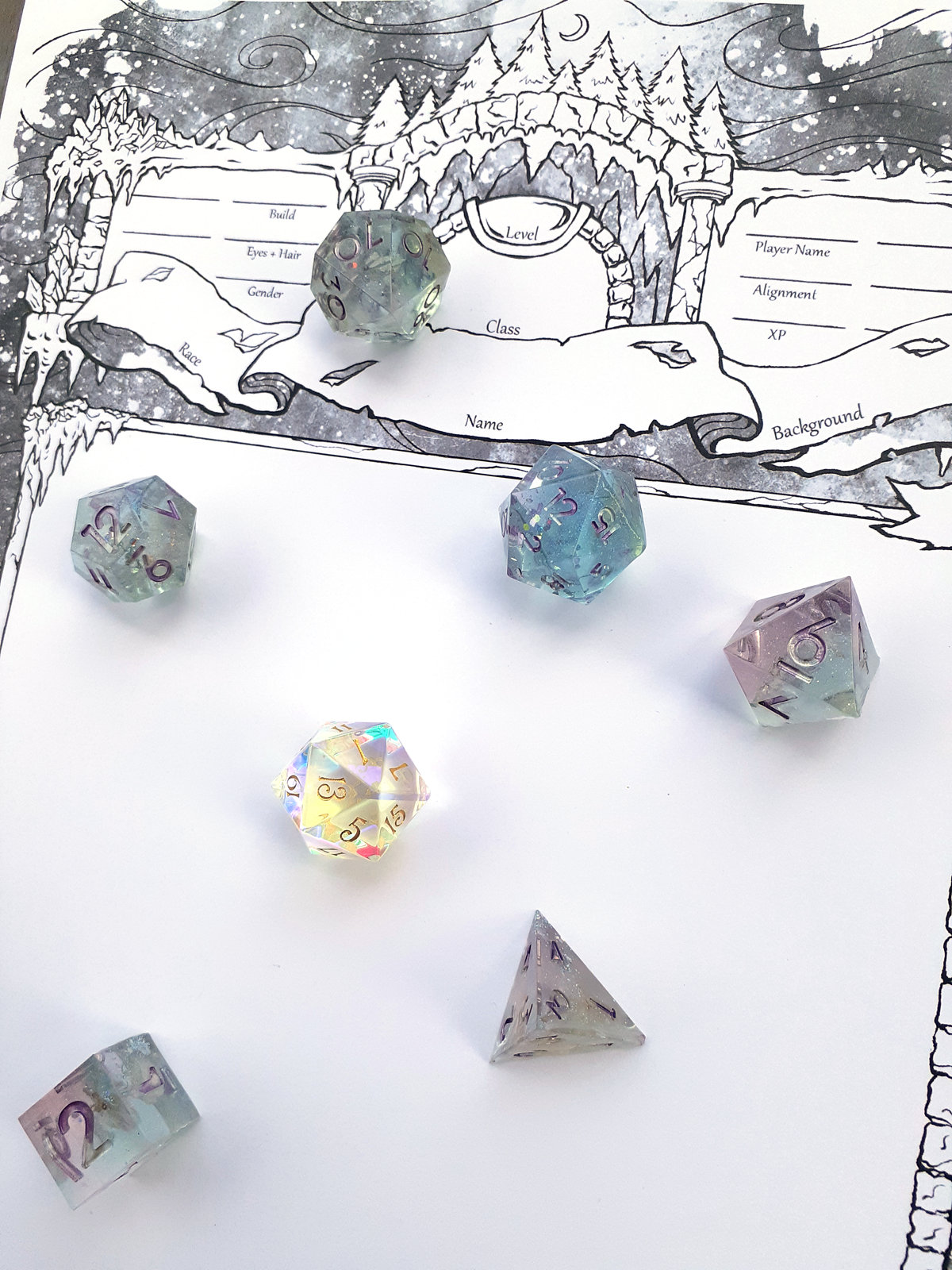 Icestorm Character Sheets D&D 5e - Etsy Canada
