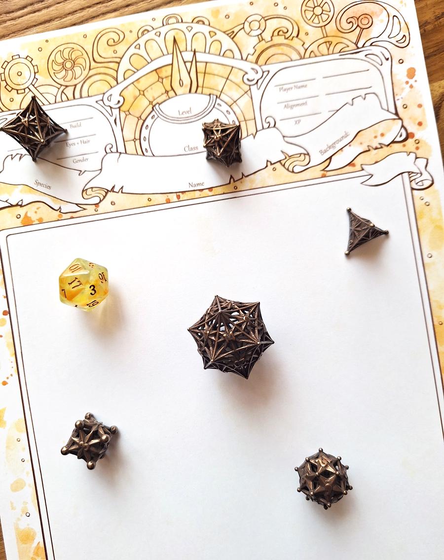 Clockwork Character Sheets - D&D 5e - Etsy