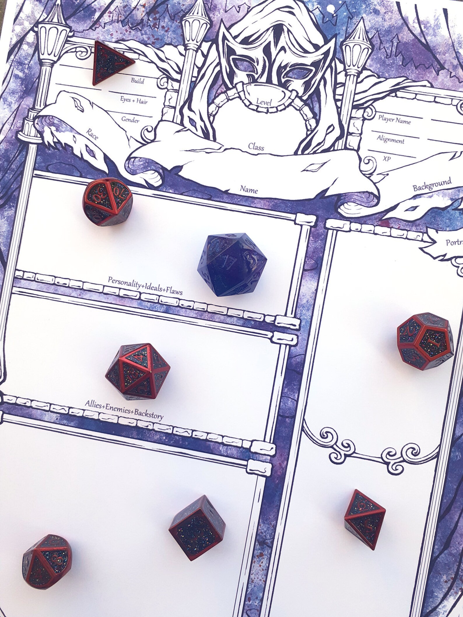 Sidestep Character Sheets D&D 5e - Etsy