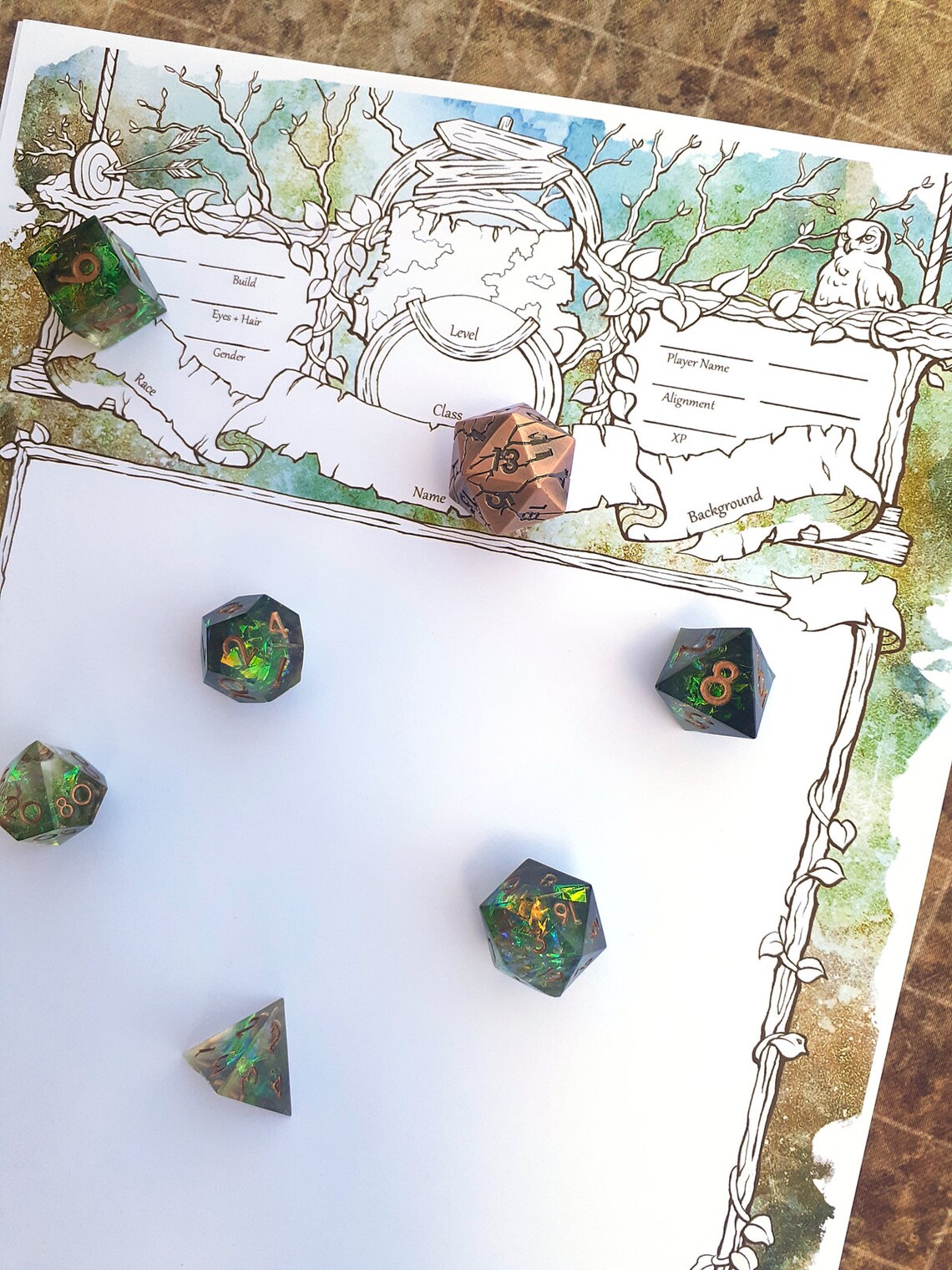 Form-fillable Wanderlust Character Sheets - Etsy Canada