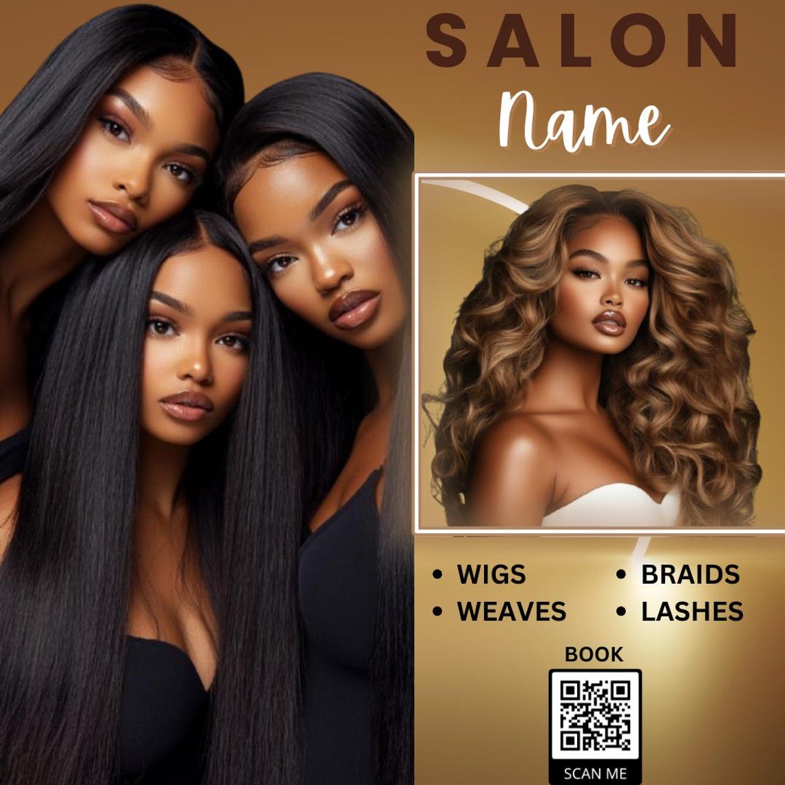 Glam Girl Flyer - Etsy