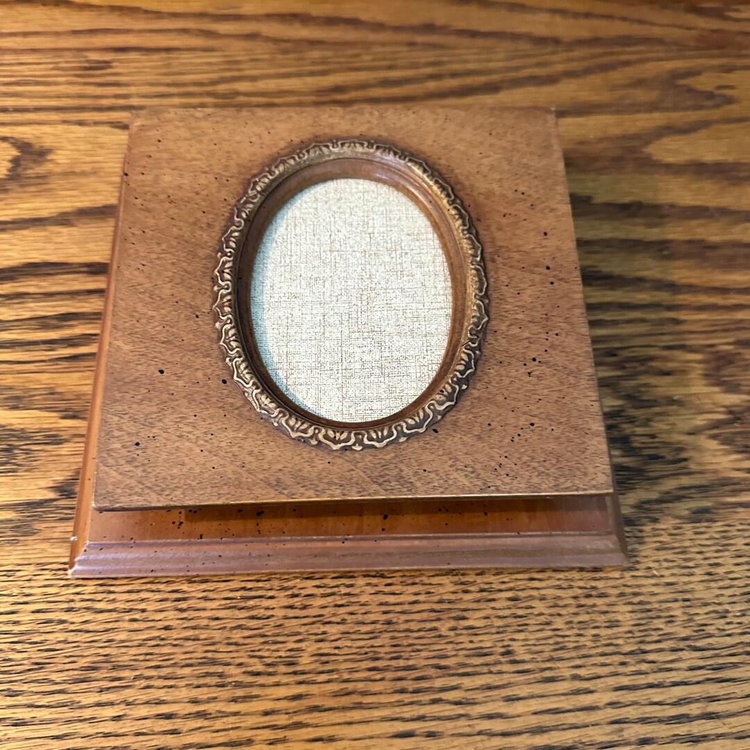 Wooden Display Photo Album - Vintage Photo Album - Coffee Table Photo ...