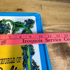 1968 the World of Barbie Doll Case - Blue and Green Case - Vintage ...