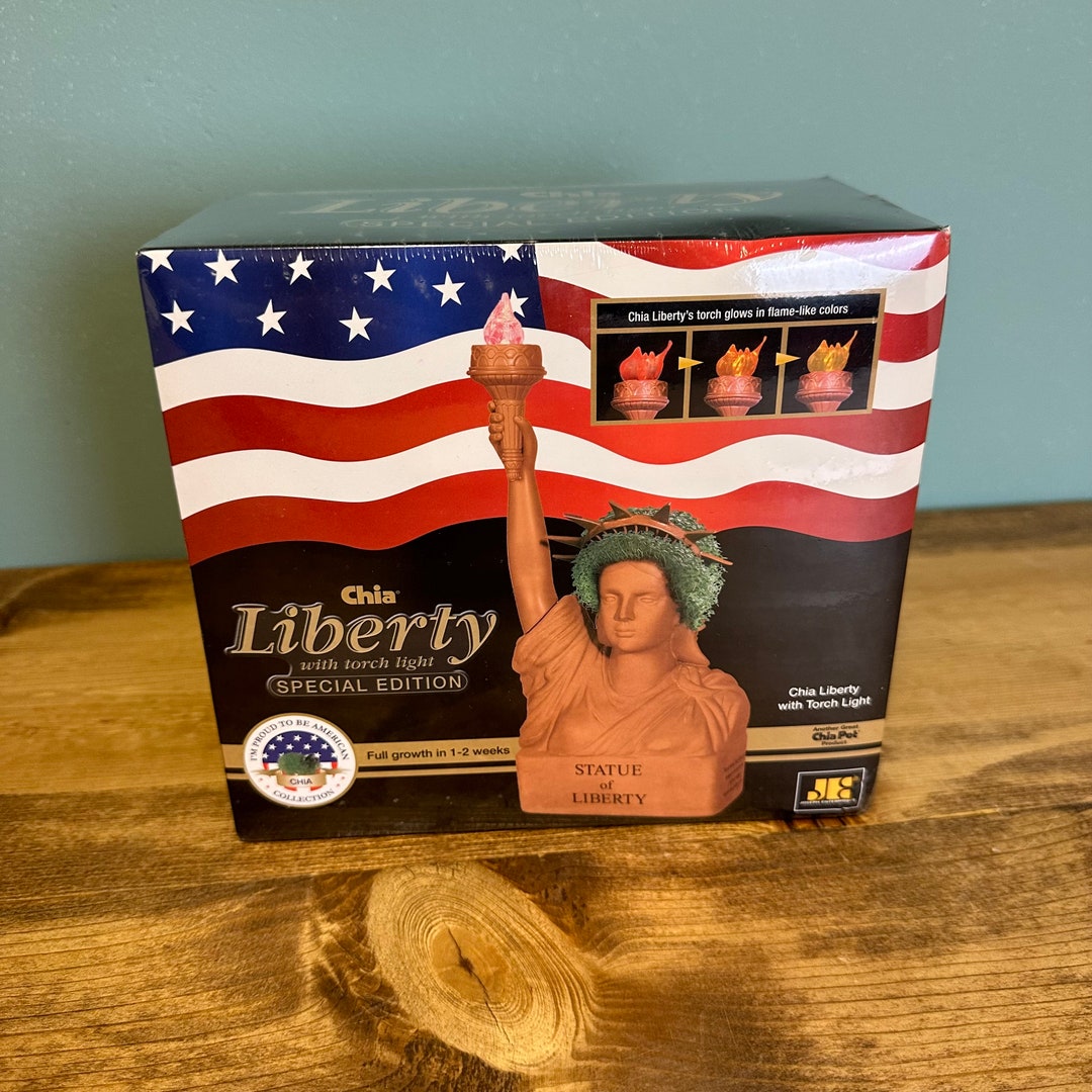 Chia Liberty With Torch Light Special Edition Sealed Statue of Liberty ...