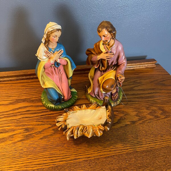 Paper Mache Nativity - Etsy