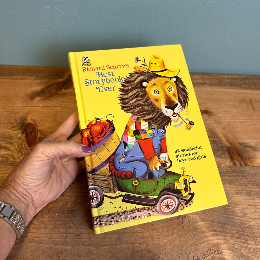 Richard Scarry's Best Storybook Ever Hardback Children's Book Copyright ...