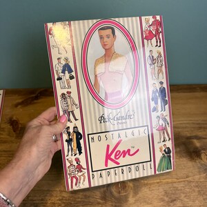 Vintage Ken and Barbie Paper Dolls 1989 - Etsy