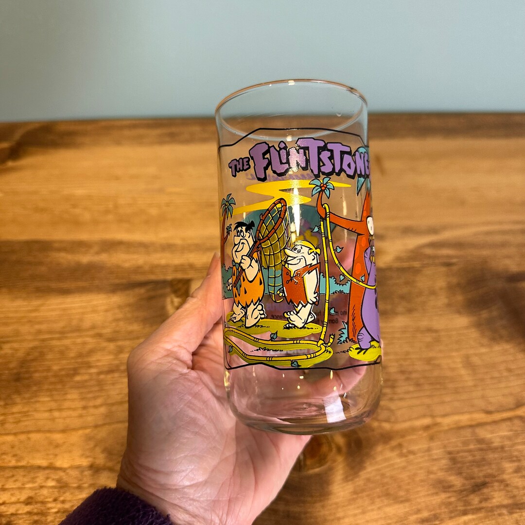 Vintage 1991 Hardees Collector Glass the Flinstones - Etsy