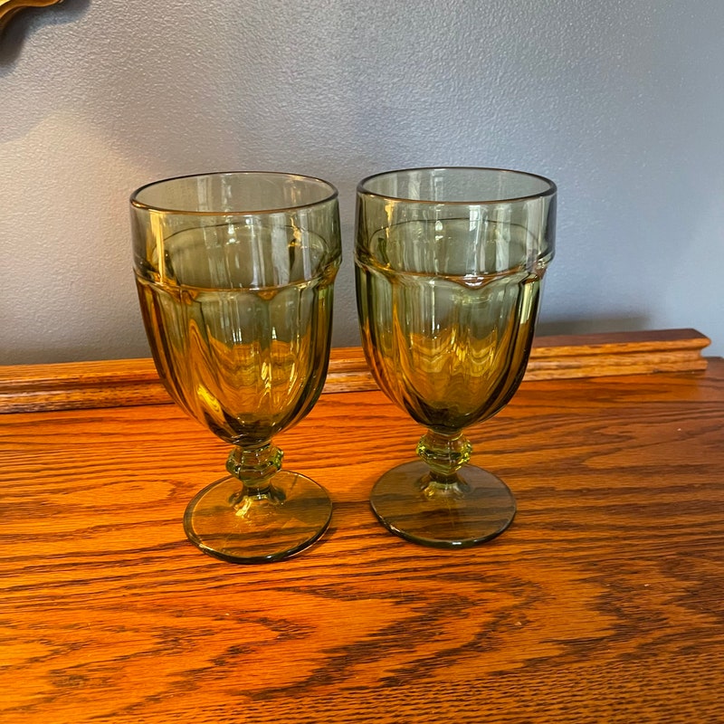 Vintage Goblets - Etsy