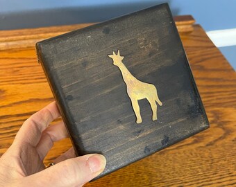 Giraffe Trinket Box | Etsy