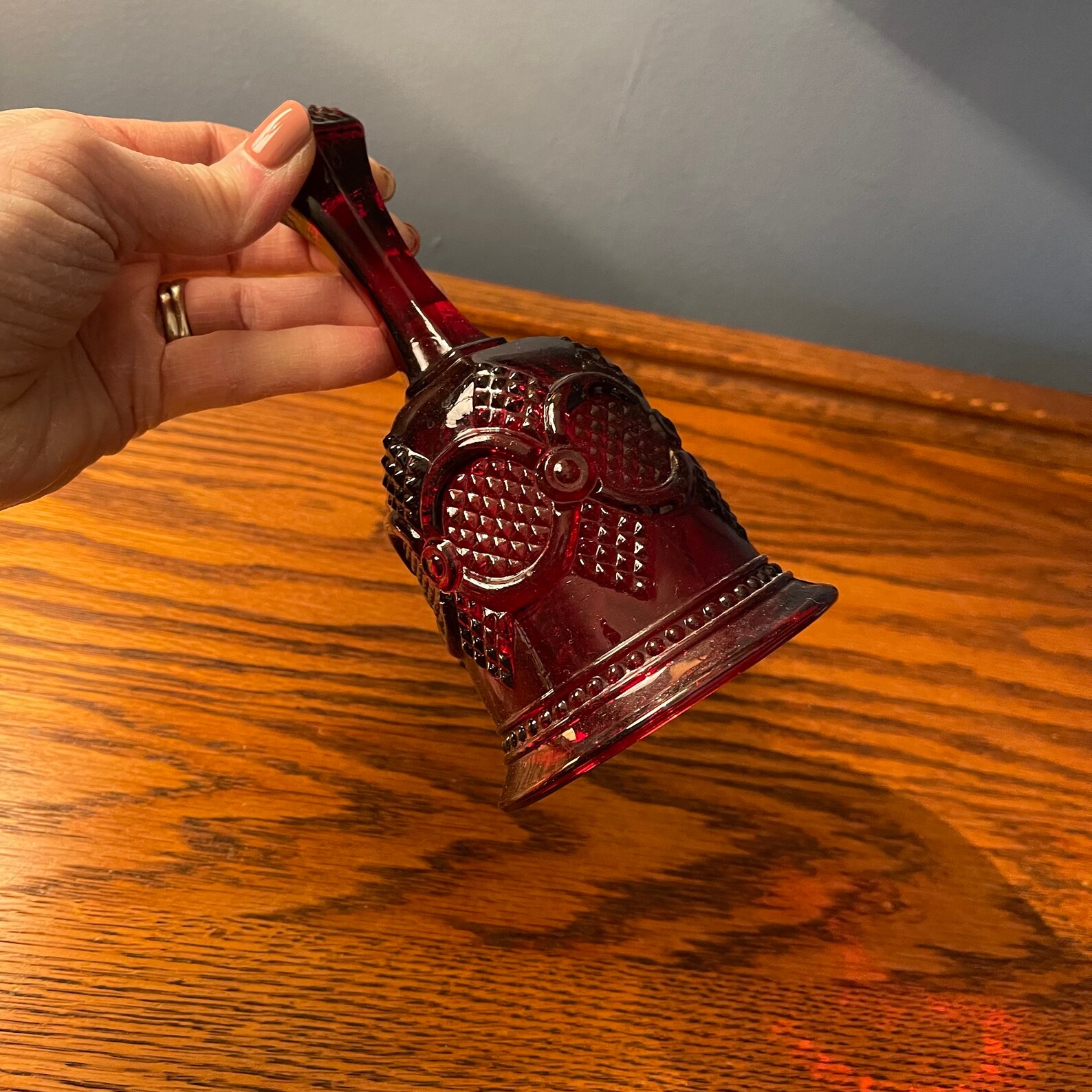 AVON Ruby Red Bell Avon Bell Vintage Avon - Etsy