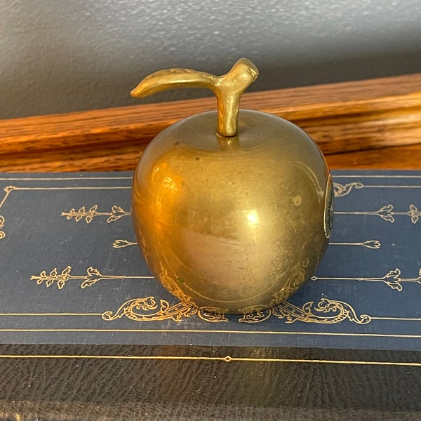 Brass Apple Bell - Etsy