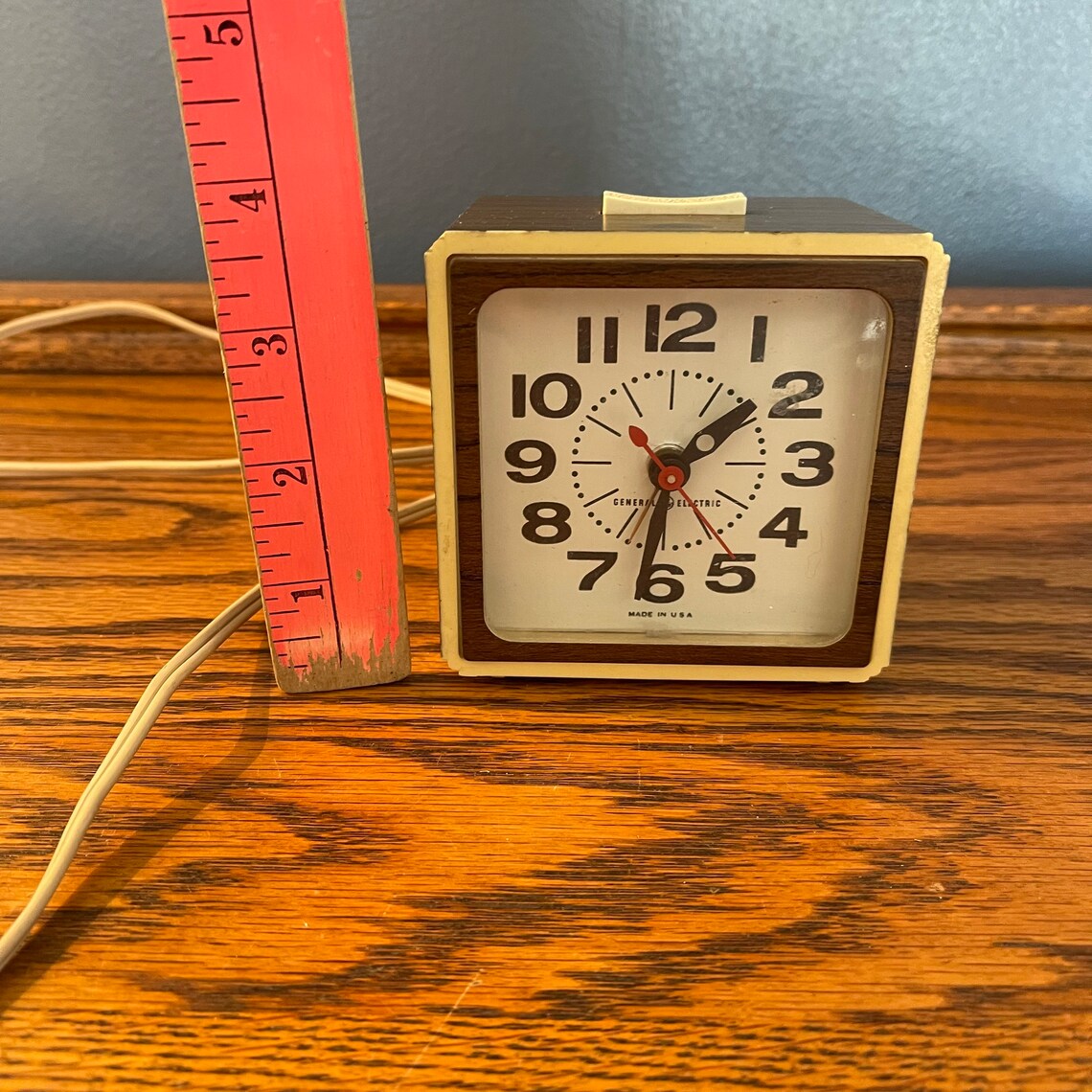General Electric Alarm Clock Mid Century Alarm Clock - Etsy