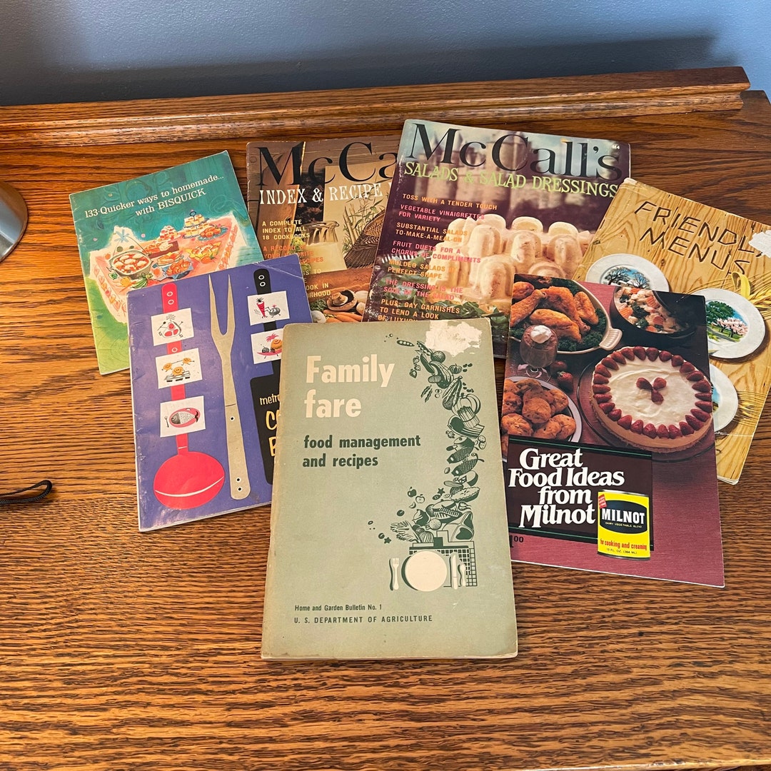 Vintage Cooking Pamphlets Mid Century Cooking Pamphlets Cookbooks - Etsy