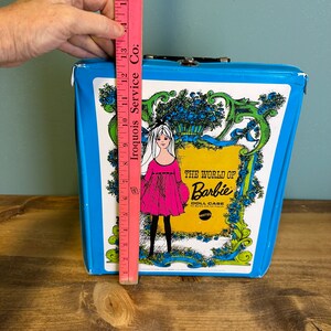 1968 the World of Barbie Doll Case - Blue and Green Case - Vintage ...
