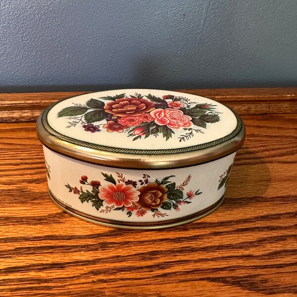 Floral Tin - Etsy