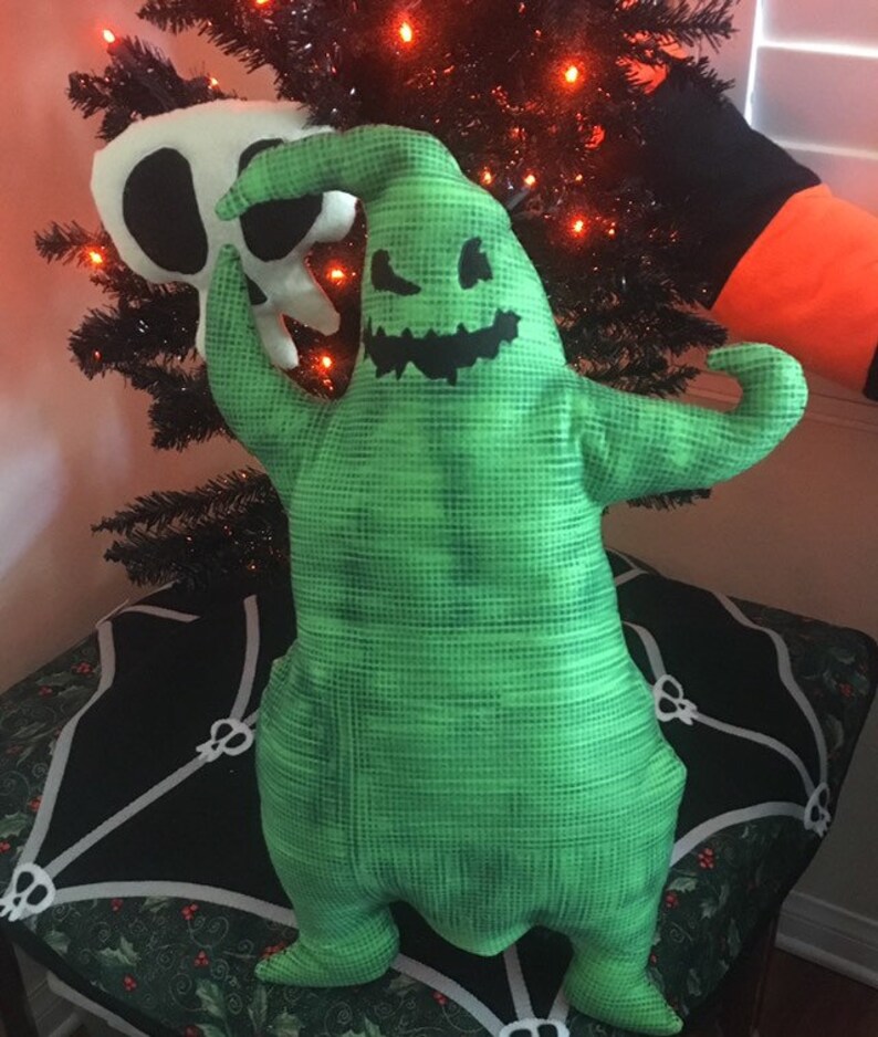 Large oogie boogie stuffed animal nightmare before christmas | Etsy