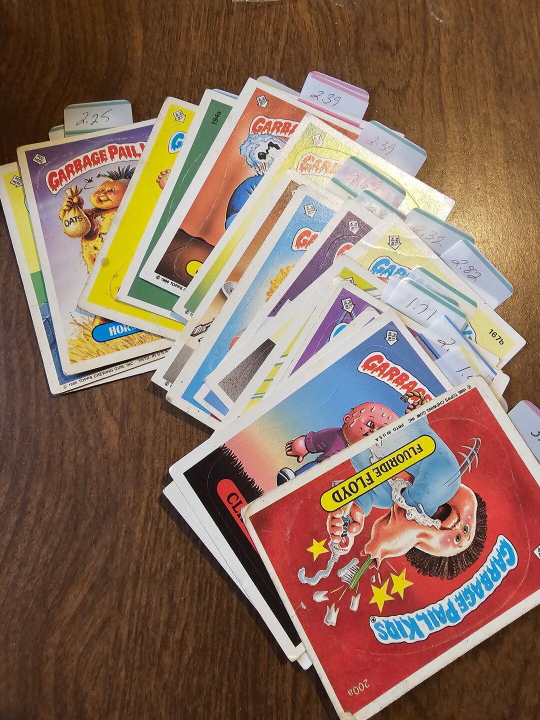 Garbage Pail Kids Cards 1986 Mystery Lot 17 Cards - Etsy