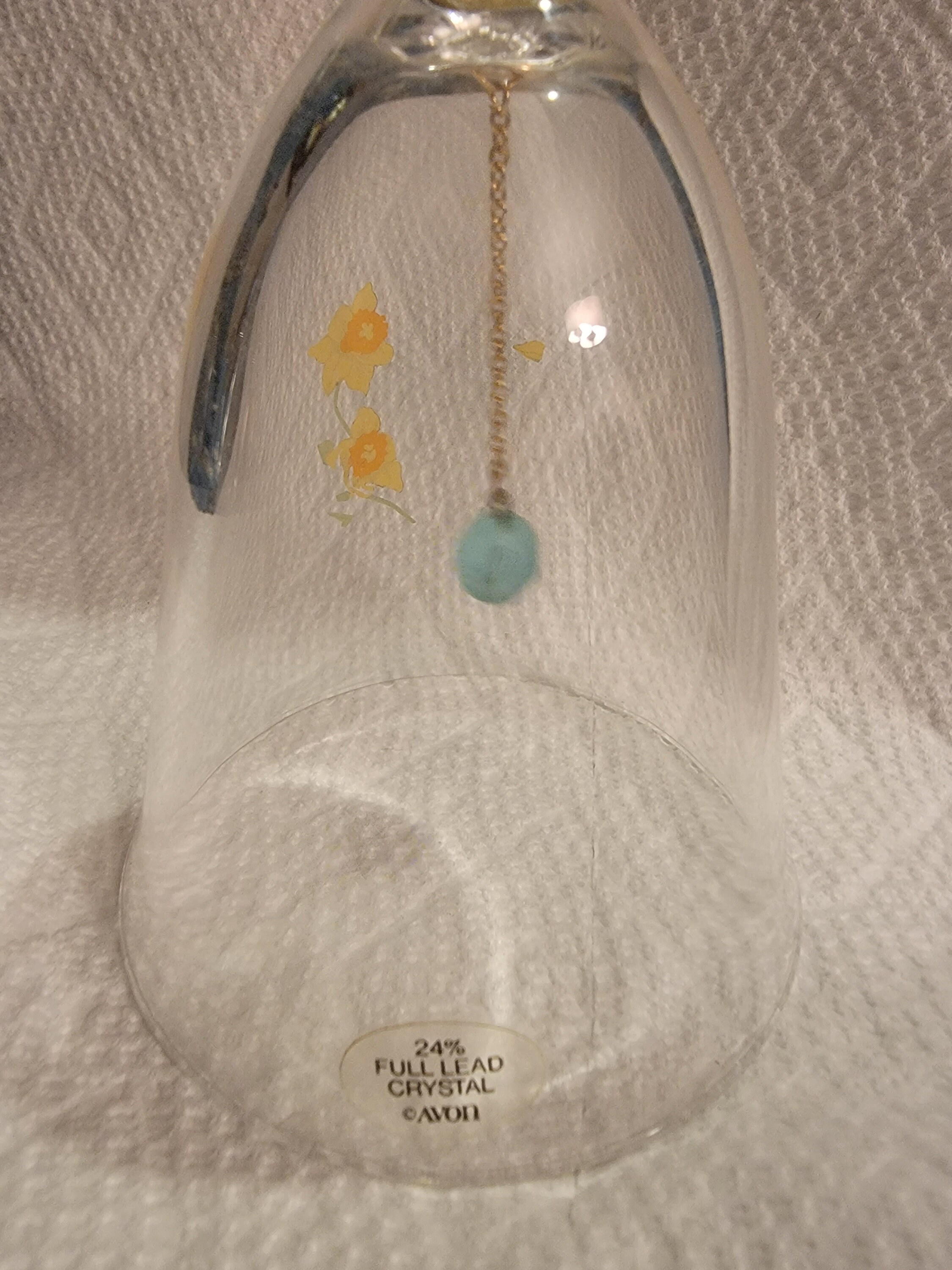 Vintage Avon 24% Lead Crystal Bells - Etsy