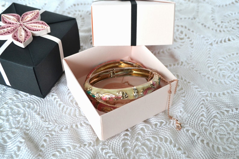 Small Gift Boxes Empty - Finished Origami Gift Boxes With Lids ...