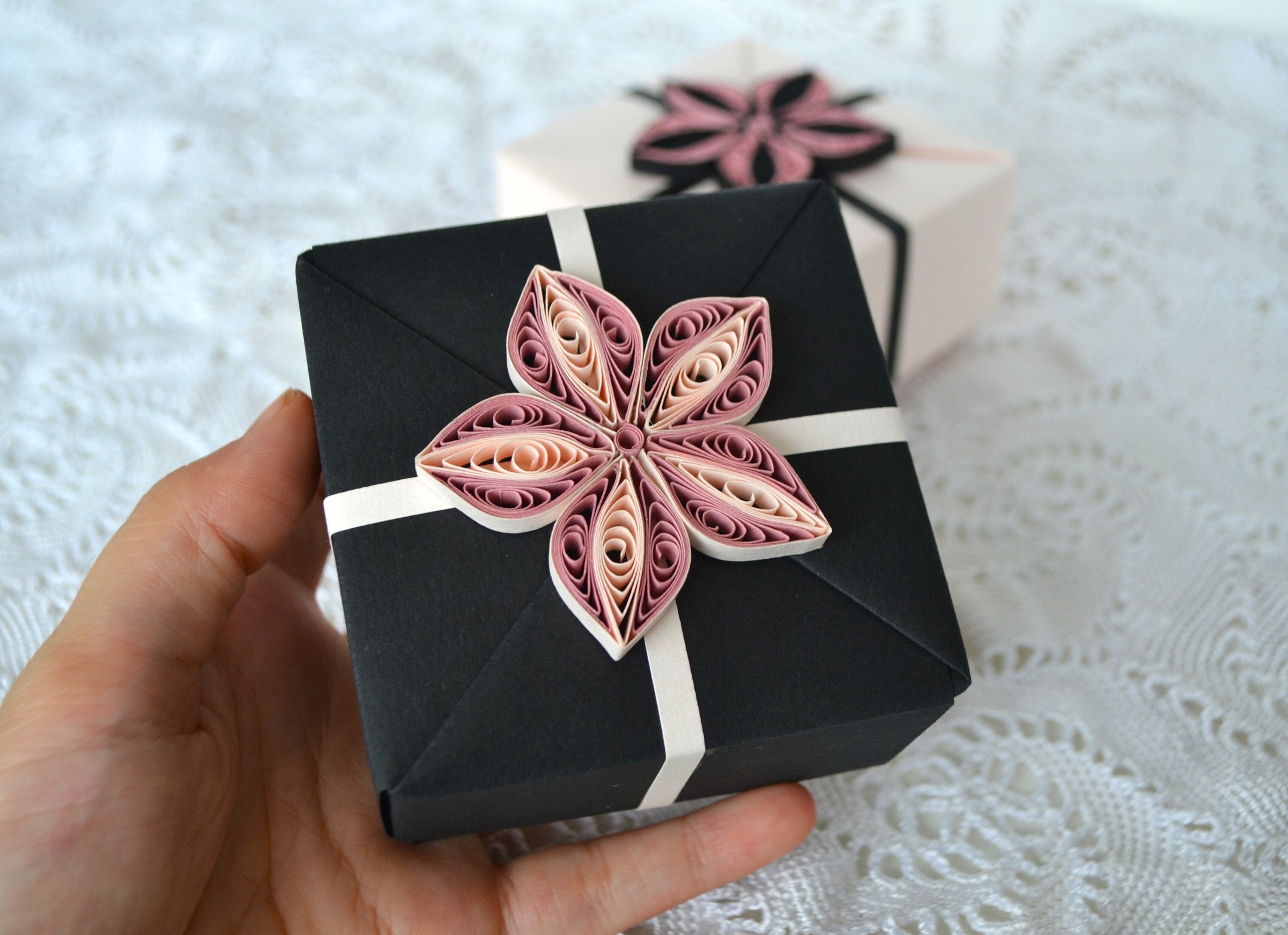 Small Gift Boxes Empty - Finished Origami Gift Boxes With Lids ...