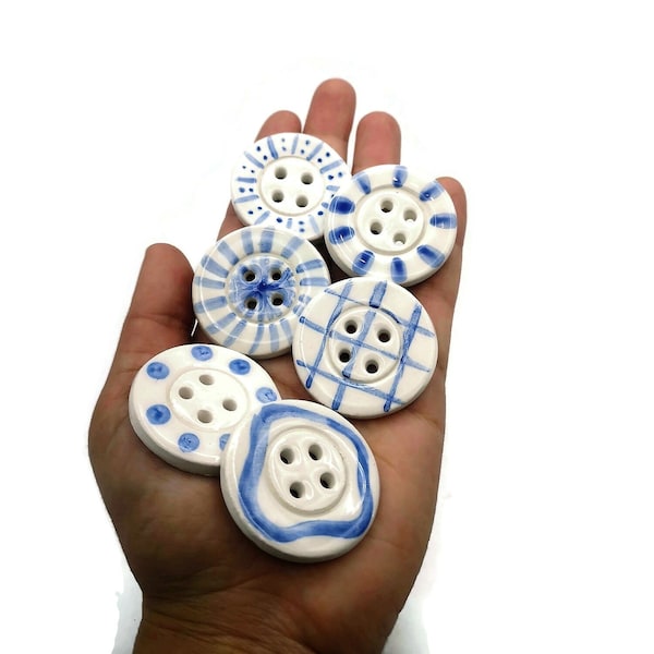 Large Antique Buttons - Etsy