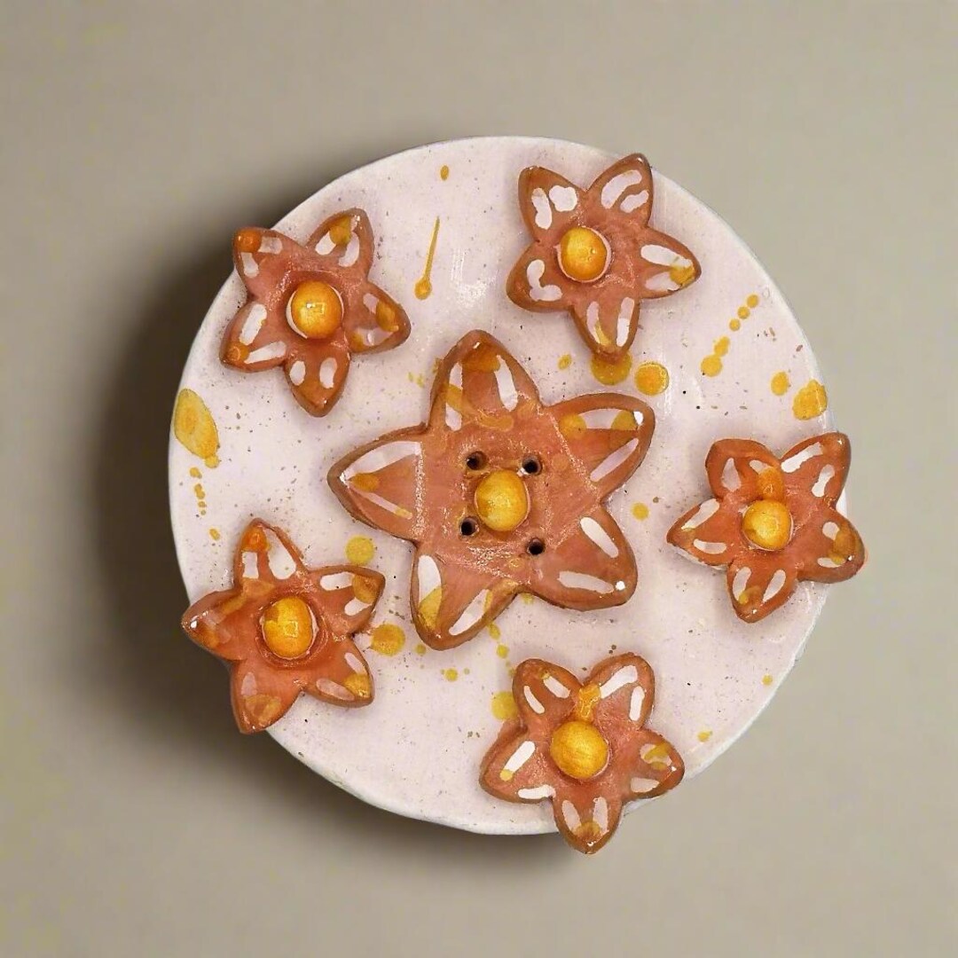 Handmade Ceramic Giant Button Wall Decor – Unique Sewing Room Decor - Etsy