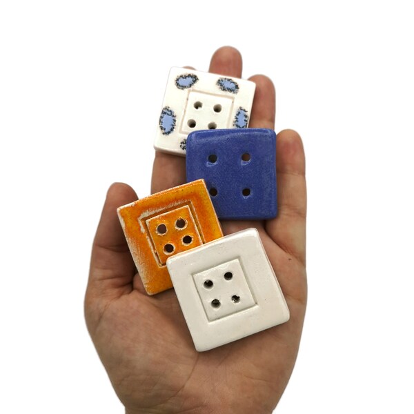 Square Buttons - Etsy
