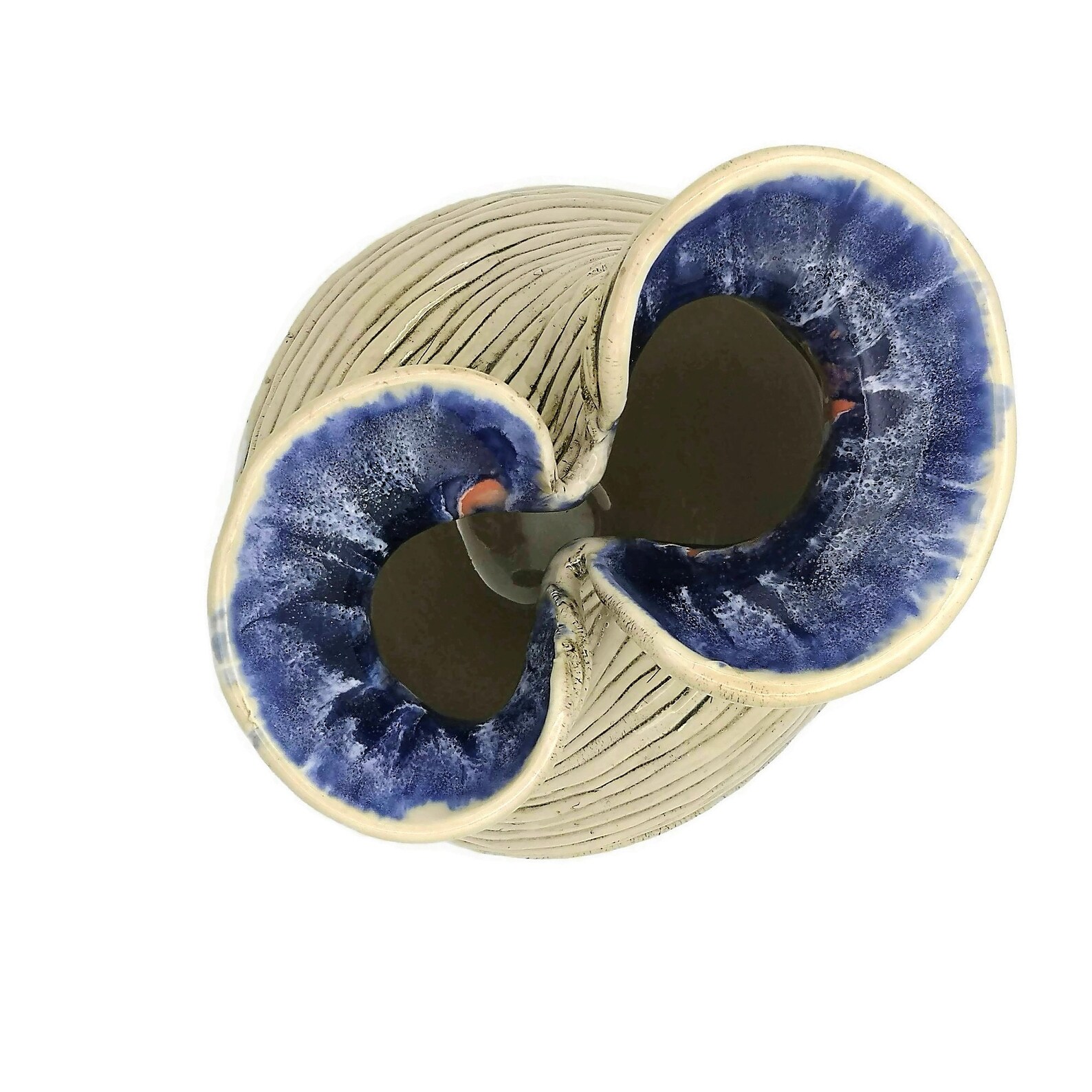 Tall Ceramic Sculpture Modern Clay Sculpture Sculptural Vase - Etsy