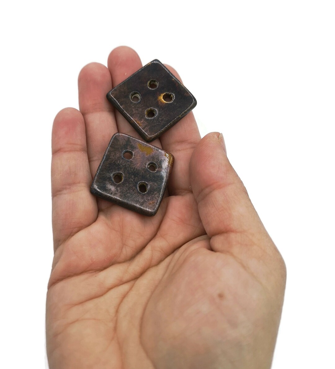 Ceramic Buttons for Sewing Square Buttons for Bonnie Novelty - Etsy ...