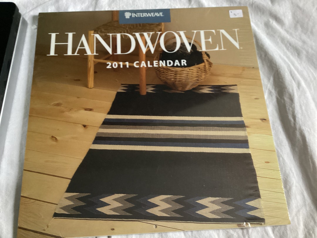 Handwoven 2011 Calendar - Etsy