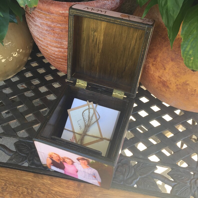 Keepsake Box Personalized Wood Keepsake Chest With - Etsy