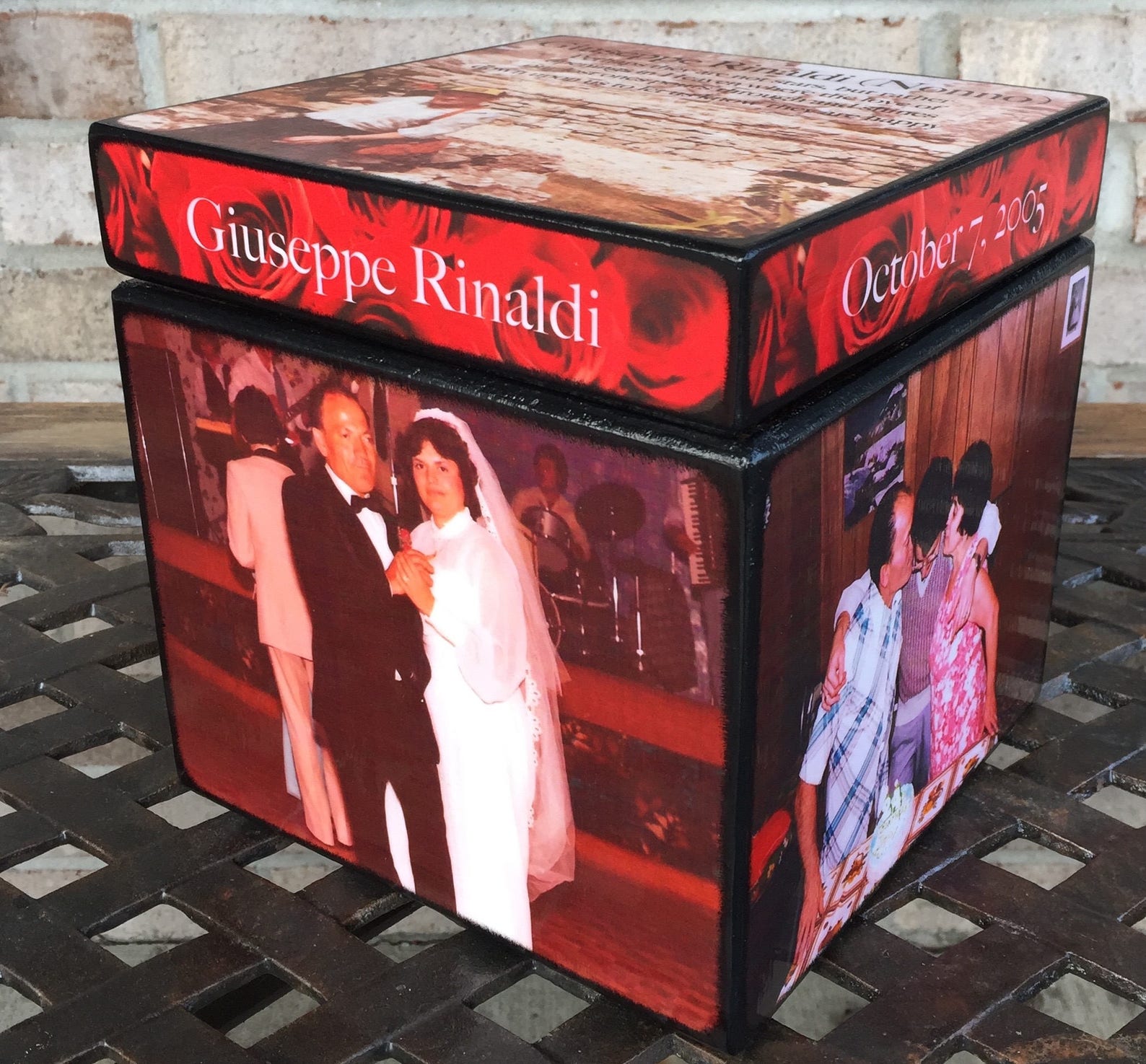 Personalized Keepsake Box Large Urn Keepsake Box in Loving | Etsy