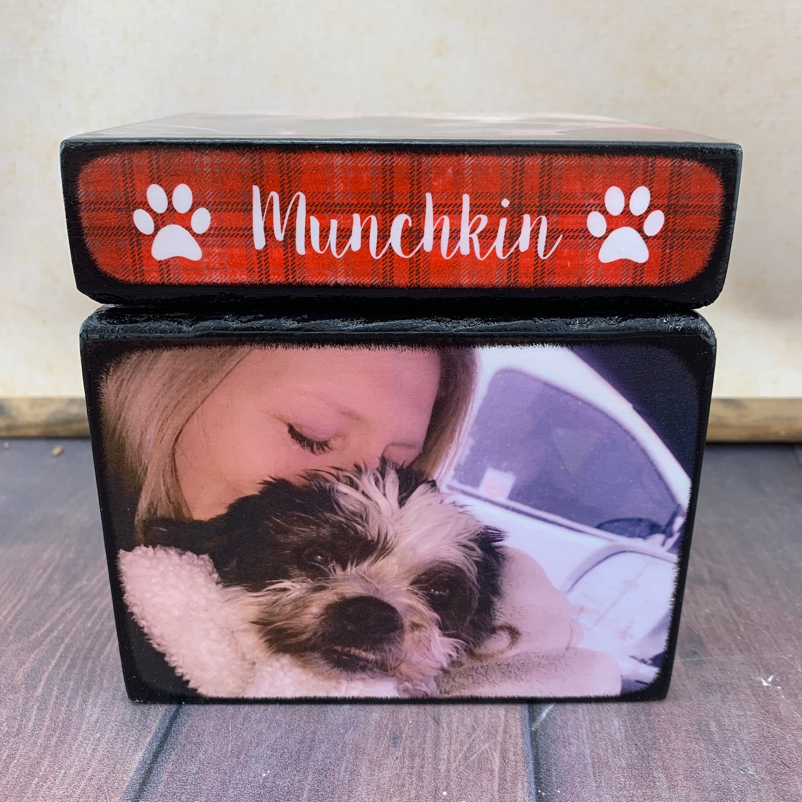 Pet Urn Dog Urn Personalized Dog Urn Custom Pet Memorial | Etsy