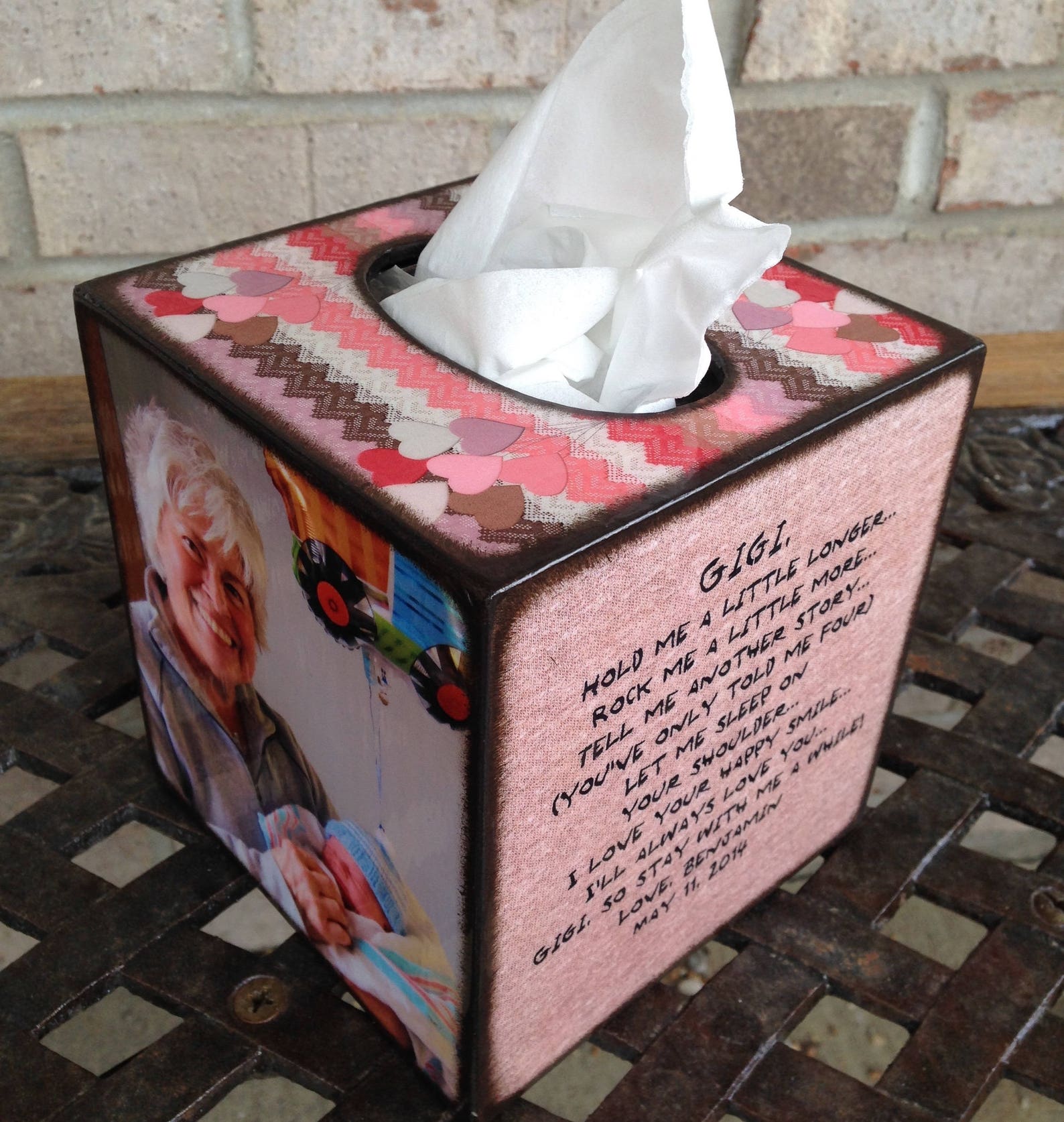 Tissue Box Wood Tissue Box Cover Personalized Tissue Box - Etsy