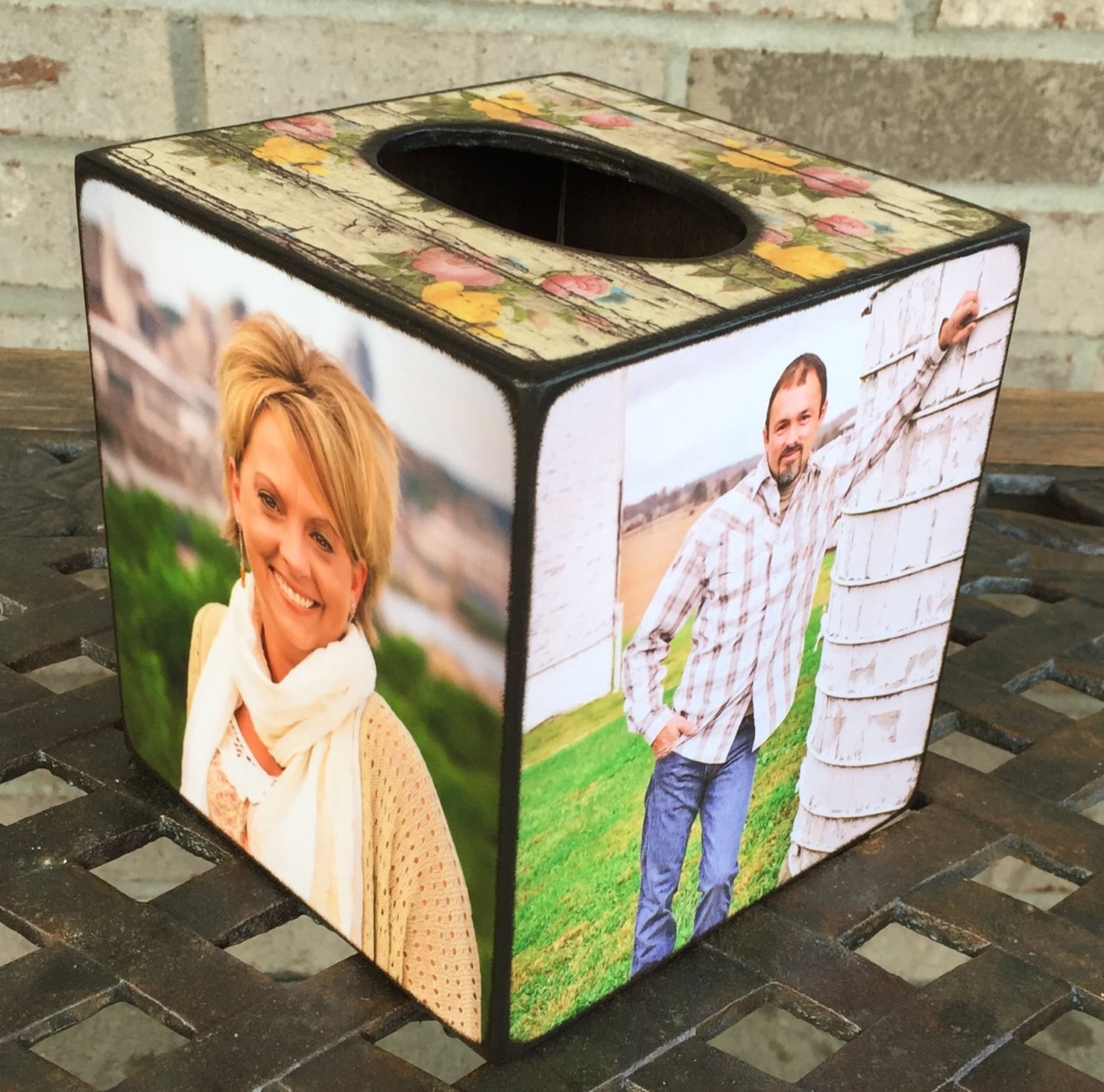 Tissue Box Personalized Wedding Gift Tissue Box Cover - Etsy