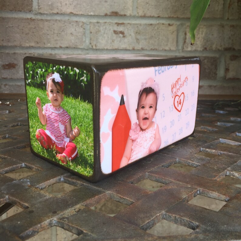 Personalized Wood Photo Block Custom Cube Photo Gifts - Etsy