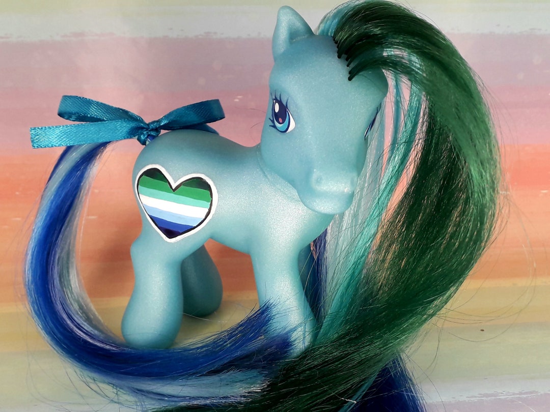 Gay My Little Pony Custom Collectible Decoration Pride Pony Rainbow ...