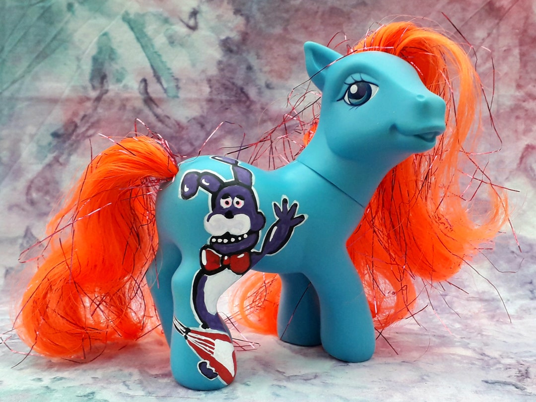 Custom G3 My Little Pony FNAF Bonnie - Etsy