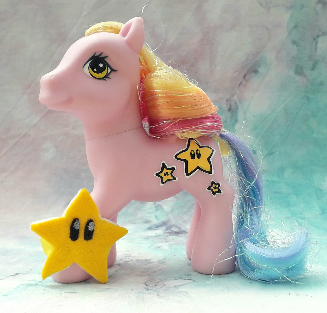 My Little Pony Invincible Star Custom Made Figure With Rainbow Hair - Etsy