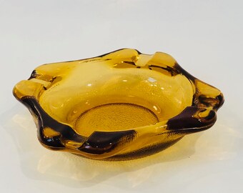 Glass ashtray | Etsy